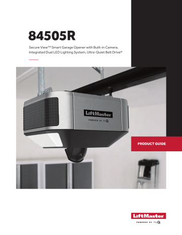 LiftMaster 84505R Secure View Smart Garage Opener User Guide | Manualzz