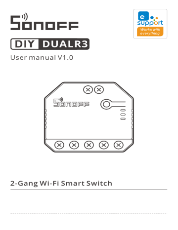 SonOFF DUALR3 2 Gang WiFi Smart Switch User Manual | Manualzz