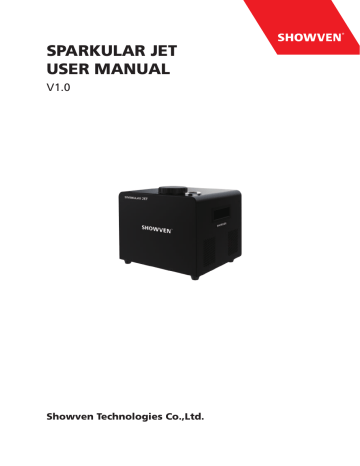 Showven SPARKULAR JET Spark Effect User Manual | Manualzz