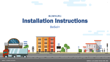 Bewhere BeSol Starter Kit Instruction manual | Manualzz