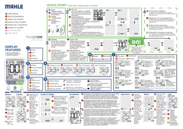MAHLE PulsarONE High-Contrast Wireless Display User Manual | Manualzz