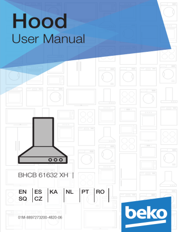 Beko BHCB 61632 XH Cooker Hood User Manual | Manualzz