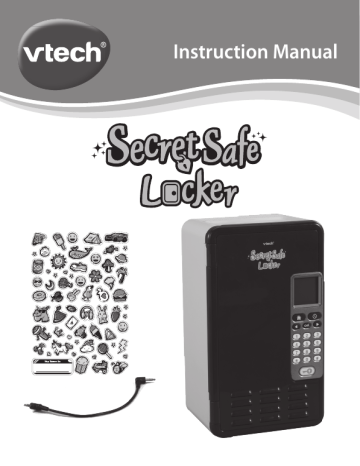 vtech 554153 Secret Safe Locker Instruction manual | Manualzz
