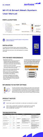 AirTies 4960XR Air Wi-Fi 6 Smart Mesh System User Manual | Manualzz