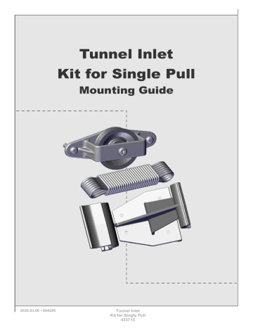 Skov Tunnel Inlet Kit Mounting Guide | Manualzz