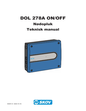 Skov DOL 278 ON/OFF Owner's Manual | Manualzz
