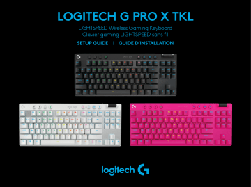 Logitech PRO X TKL - Setup Guide Setup Guide | Manualzz