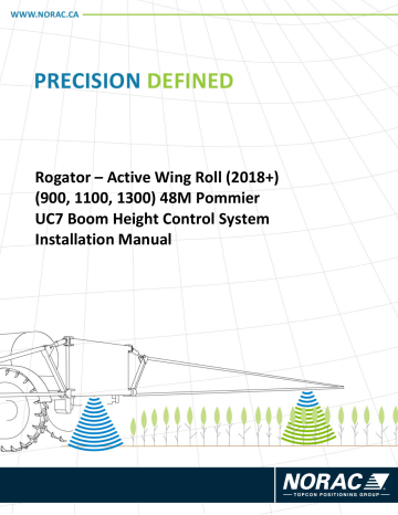Norac UC7-BC-RG14A Installation Manual | Manualzz