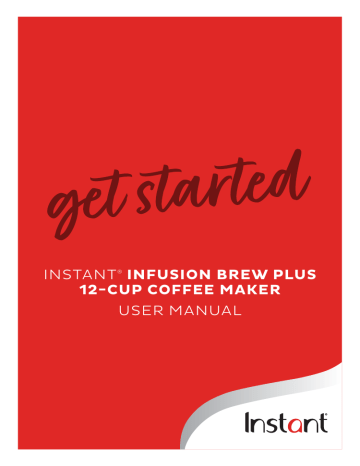 Instant Infusion Brew Plus User Manual | Manualzz