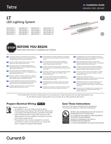 Tetra LT Installation Guide | Manualzz