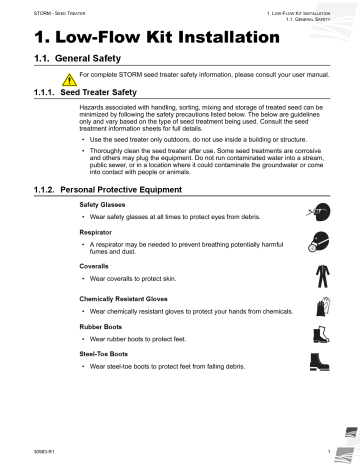 AGI Low-Flow Kit Installation Instructions | Manualzz