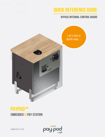 CPI Paypod Embedded Self-Checkout Quick Reference Guide | Manualzz