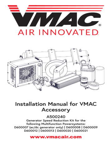 VMAC A500240 MF Installation Manual | Manualzz