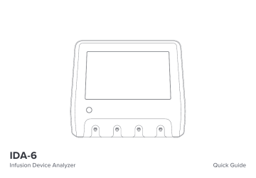 Fluke IDA-6 Quick guide | Manualzz
