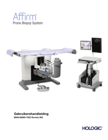 Hologic Affirm Prone Biopsy System Gebruikershandleiding | Manualzz