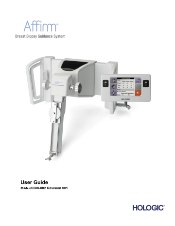 Hologic Affirm Breast Biopsy Guidance System User Guide | Manualzz