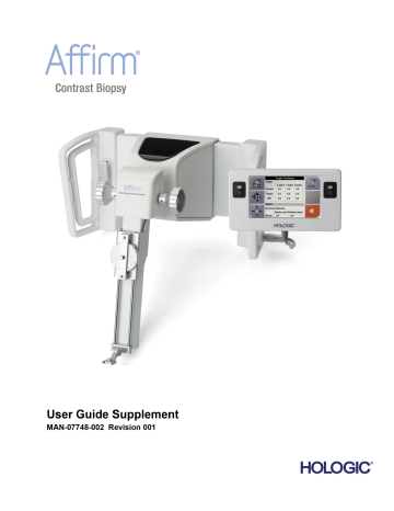 Hologic Affirm Contrast Biopsy User Guide | Manualzz