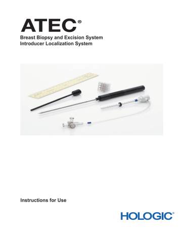 Hologic ATEC Introducer Localization System Instructions for use | Manualzz