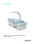 Hologic Horizon Bone Densitometry System User Guide | Manualzz