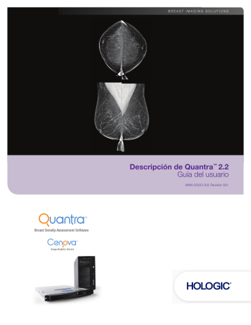Hologic Quantra Instrucciones de operación | Manualzz