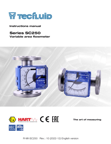 Tecfluid SERIES SC250 Instructions manual | Manualzz