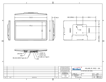 MicroTouch IC-215P-AW1-W10 Schematic | Manualzz