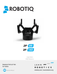 Robotiq 2F-85 and 2F-140 Grippers Instruction Manual | Manualzz