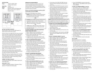 Traceable 6410 Instruction | Manualzz