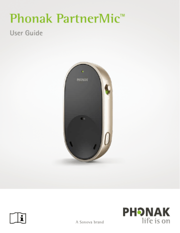 Phonak PartnerMic User Guide | Manualzz