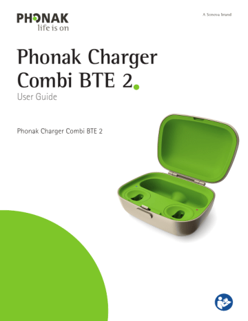 Phonak Charger Combi BTE 2 User Guide | Manualzz