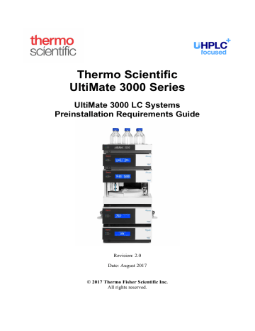 Thermo Fisher Scientific UltiMate 3000 Series Guide | Manualzz