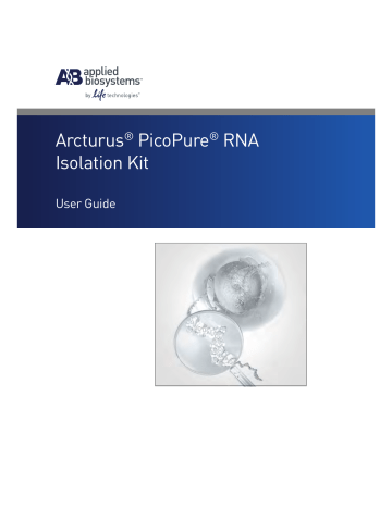 IV. Protocol. Thermo Fisher Scientific PicoPure RNA | Manualzz