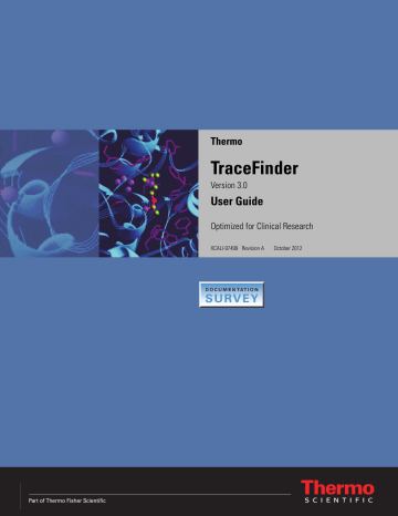 Using Copy Down and Fill Down. Thermo Fisher Scientific TraceFinder 3.0 | Manualzz