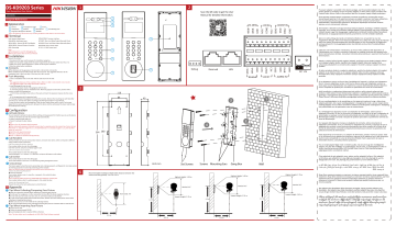 Hikvision DS-KD9203-MFE6 IP Sery Quick Start Guide | Manualzz