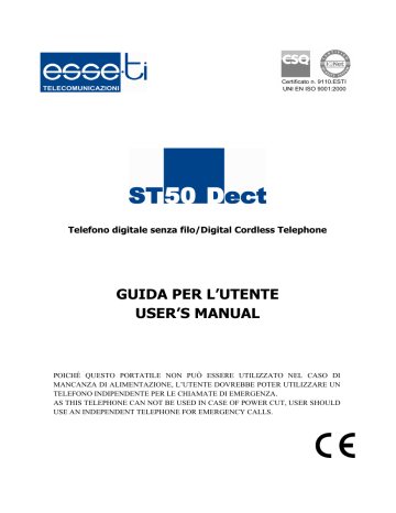 Esse-ti ST Series User Manual | Manualzz