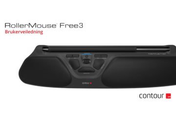 Contour Design RollerMouse Free3 Brugervejledning | Manualzz