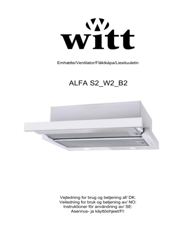 Witt Alfa 60 B2 Brugervejledning | Manualzz