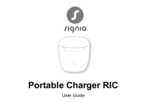 Signia Portable Charger RIC User Guide - Read Online | Manualzz