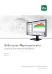 iba ibaAnalyzer-Reportgenerator Manual | Manualzz