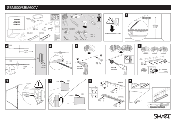 SMARTBOARD SBM685 UST v2 87" Interactive Installation Manual | Manualzz