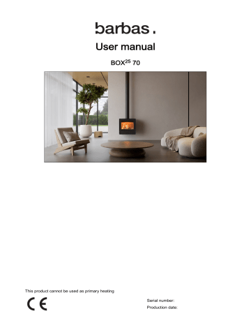Barbas BOX 25 70 User Manual: Installation, Operation, Maintenance | Manualzz