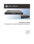 Uplogix KG-175A & KG-175D Encryptors Configuration Guide | Manualzz