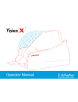 Panini VISION X Operator's Manual - Download PDF | Manualzz