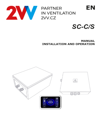 2VV SC-CONTROL Control System Manual | Manualzz