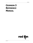 Red Lion Crimson 3.2 Software Manual | Manualzz