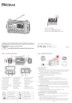 ROCAM CR1009Pro Emergency Alert Radio User Manual | Manualzz