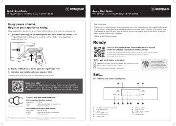 Westinghouse WVE9915SDA Oven User Guide - Download, Read Online | Manualzz
