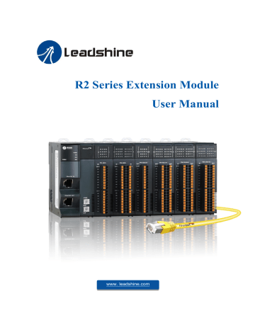 Leadshine R2 series Extension Module User Manual | Manualzz