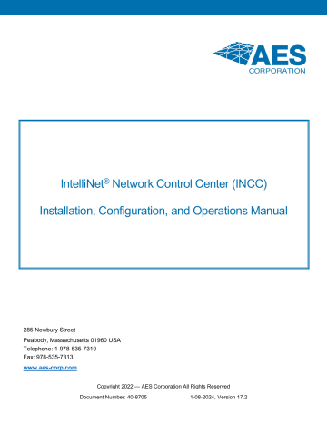 AES BENEFITS Manual - Installation, Configuration, and Operations ...
