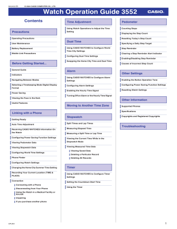 Casio GD-B500S Watch User Manual - Download & Read Online | Manualzz